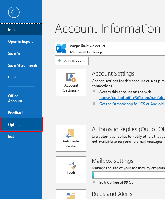 Australian Islamic College - Email Signature